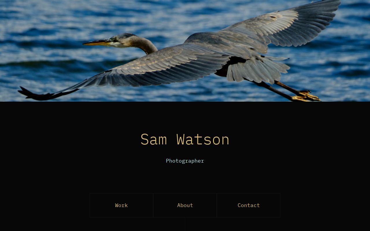 Sam Watson Photo